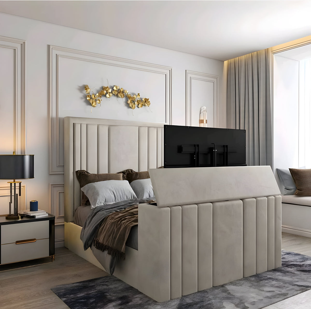 Smart Beds with TV – Luxury & Comfort | Famaya Beds